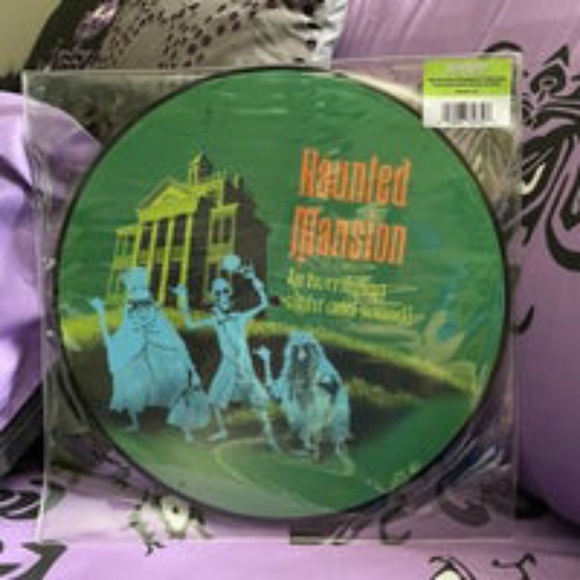 Accents | Haunted Mansion Vinyl Record Picture | Poshmark